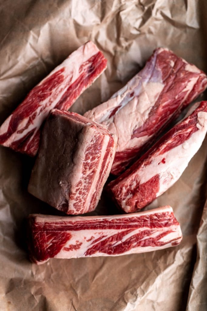 Maple Bourbon Braised Short Ribs - Cooking with Cocktail Rings