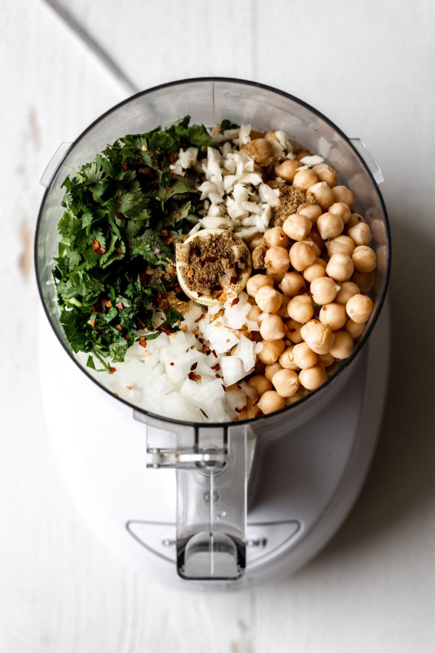 Falafel Bowl with “Tabbouleh” Rice - Cooking with Cocktail Rings