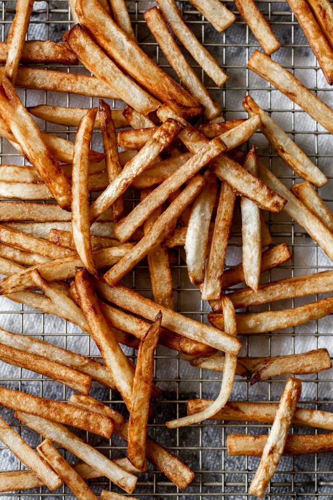 Duck Fat Fries with Duck Confit & Kimchi - Cooking with Cocktail Rings