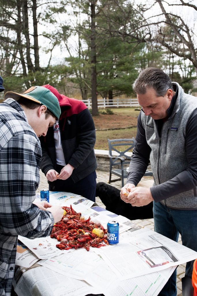 Traditional Southern Crawfish Boil - Cooking with Cocktail Rings