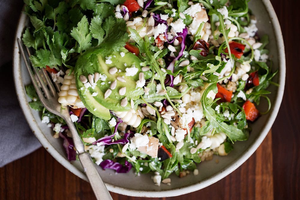 Mexican Corn Elote Grain Bowl - Cooking with Cocktail Rings