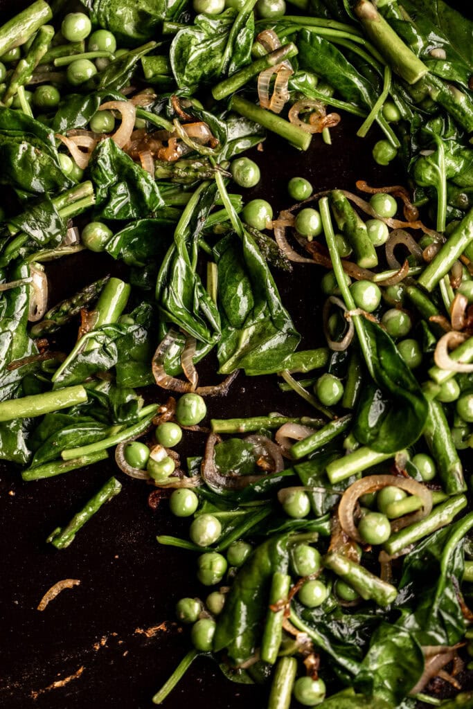 Spring Vegetable Quiche - Cooking with Cocktail Rings