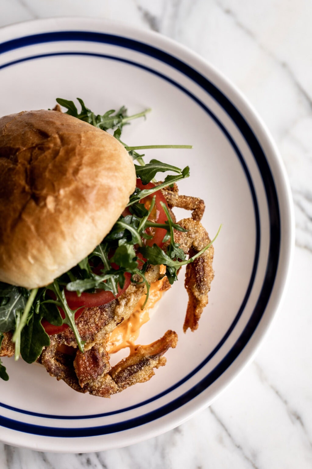 Crispy Soft Shell Crab Sandwich with Calabrian Chili Mayo - Cooking ...