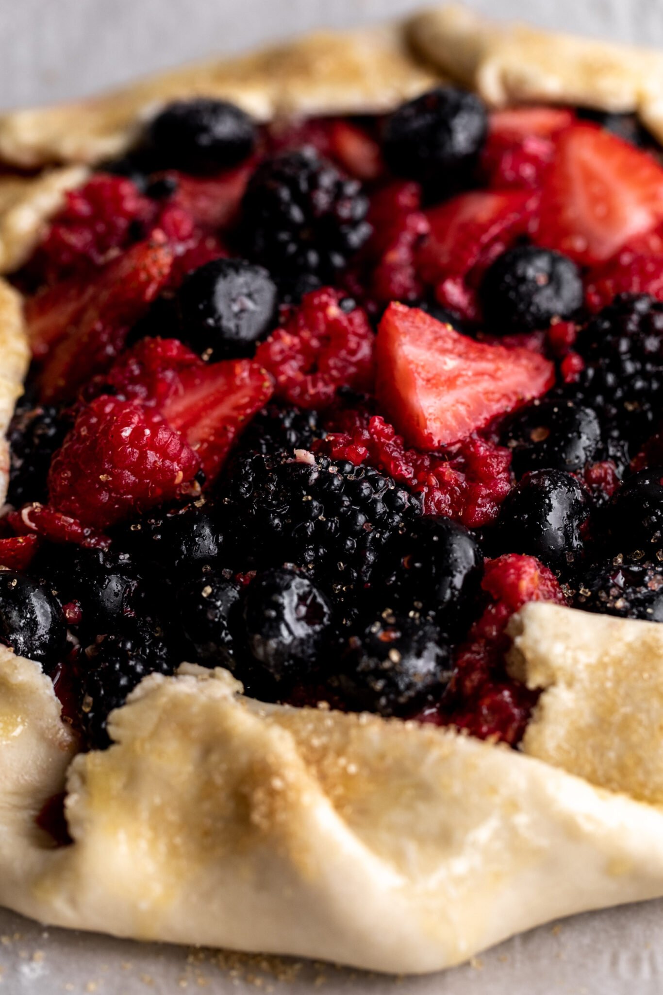 Mixed Berry Galette - Cooking with Cocktail Rings | Recipes