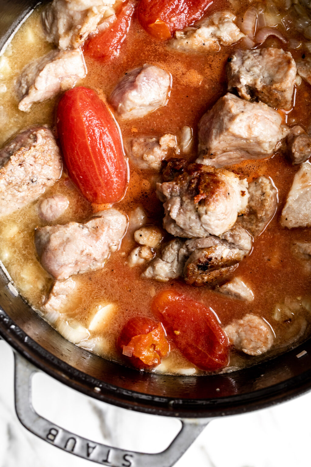 Creamy Spicy Pork Sugo with Buttered Breadcrumbs