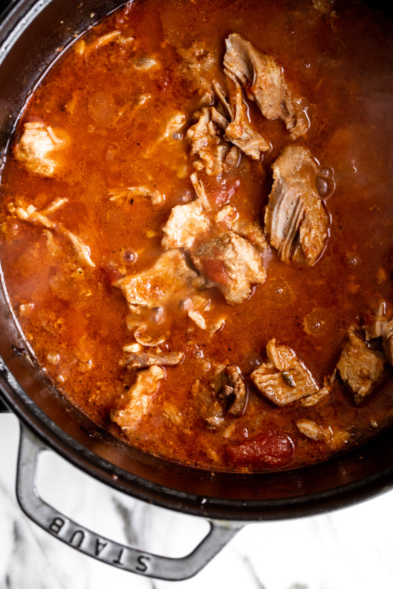 Creamy Spicy Pork Sugo with Buttered Breadcrumbs