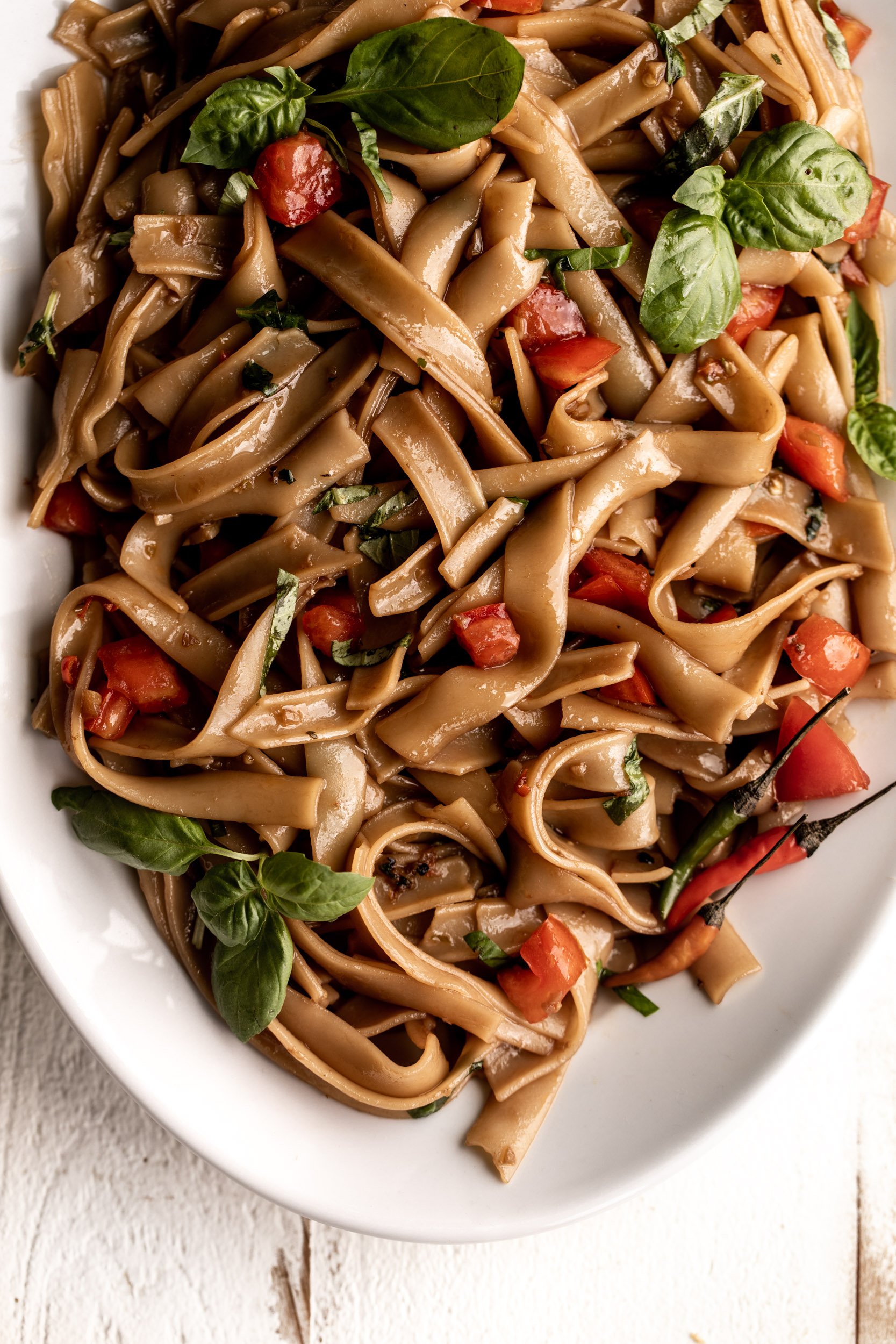 Thai Drunken Noodles - Cooking with Cocktail Rings