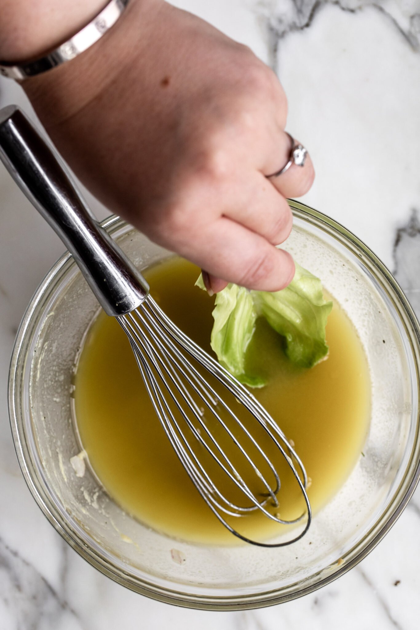 The Best Simple Vinaigrette Recipe - Cooking with Cocktail Rings