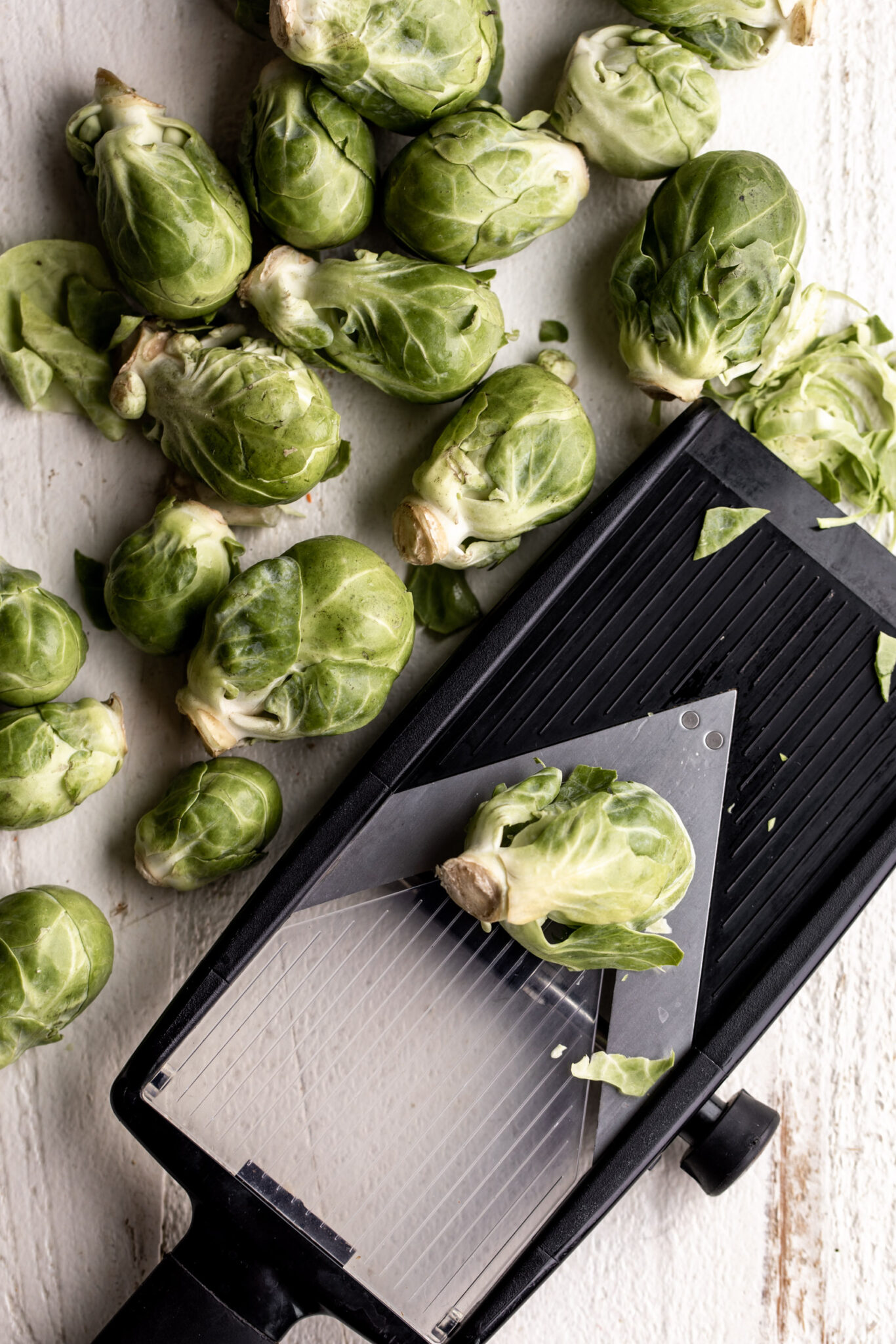 Shaved Brussels Sprouts Salad Recipe - Cooking with Cocktail Rings