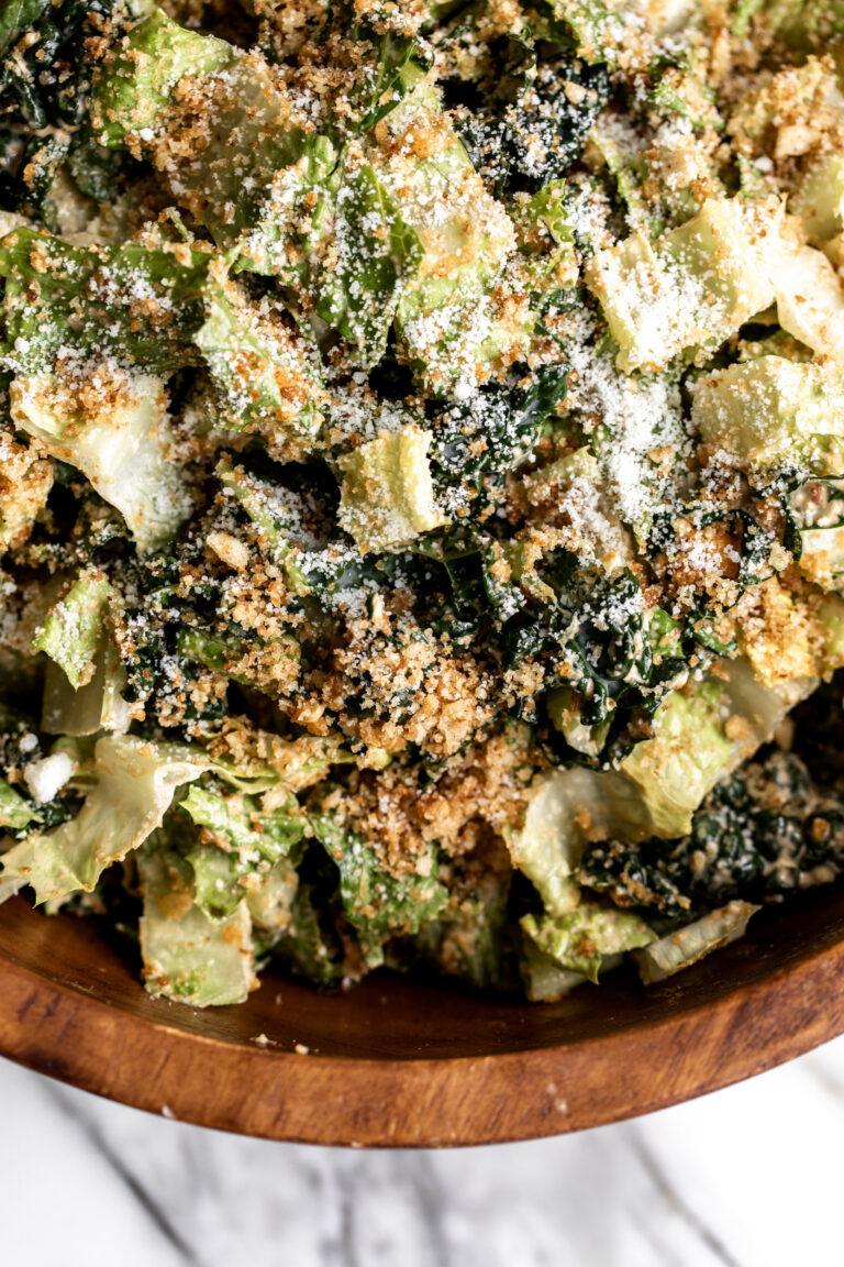 Spicy Caesar Salad Recipe - Cooking with Cocktail Rings