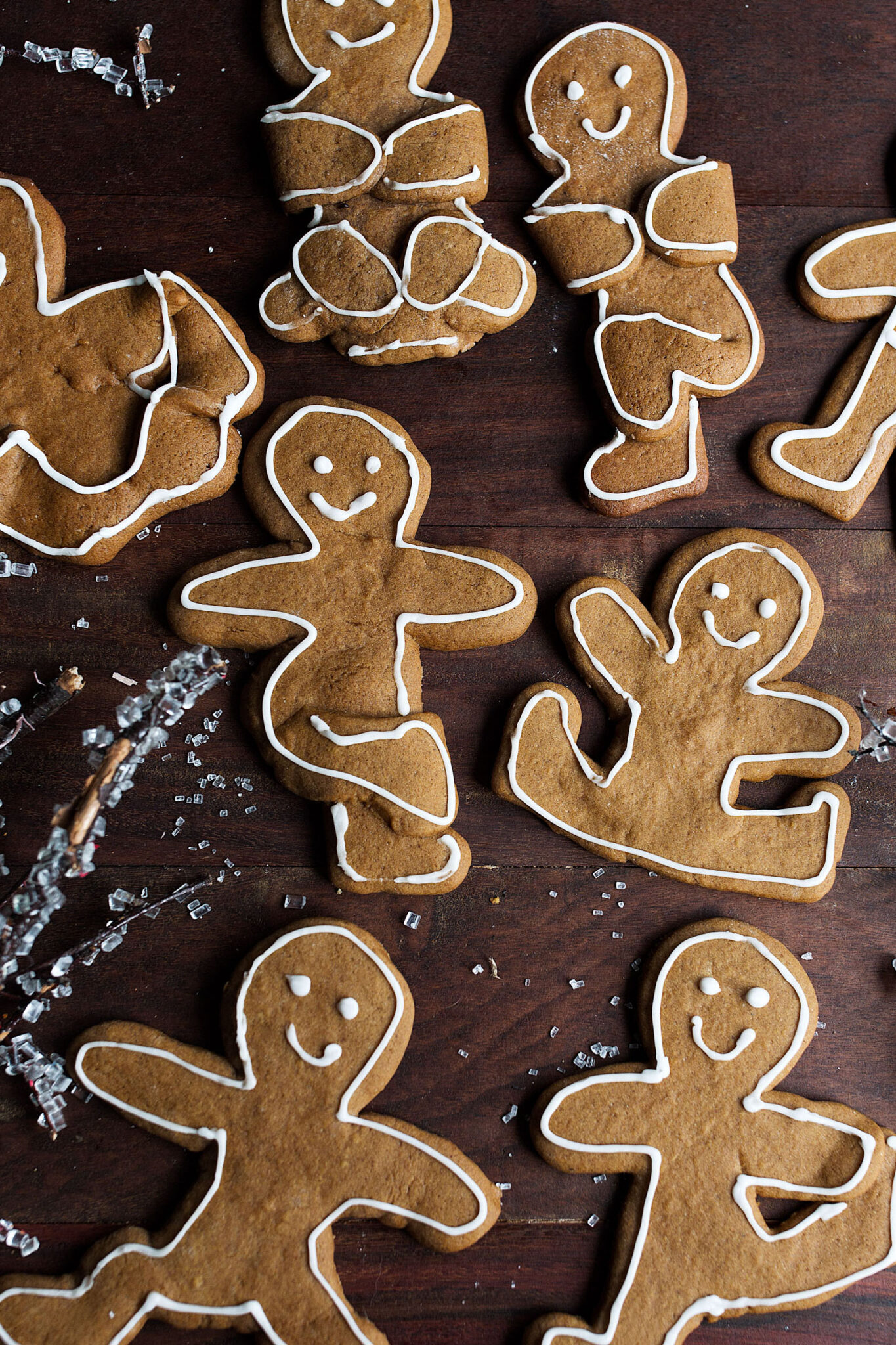 Gingerbread Men - Cooking with Cocktail Rings