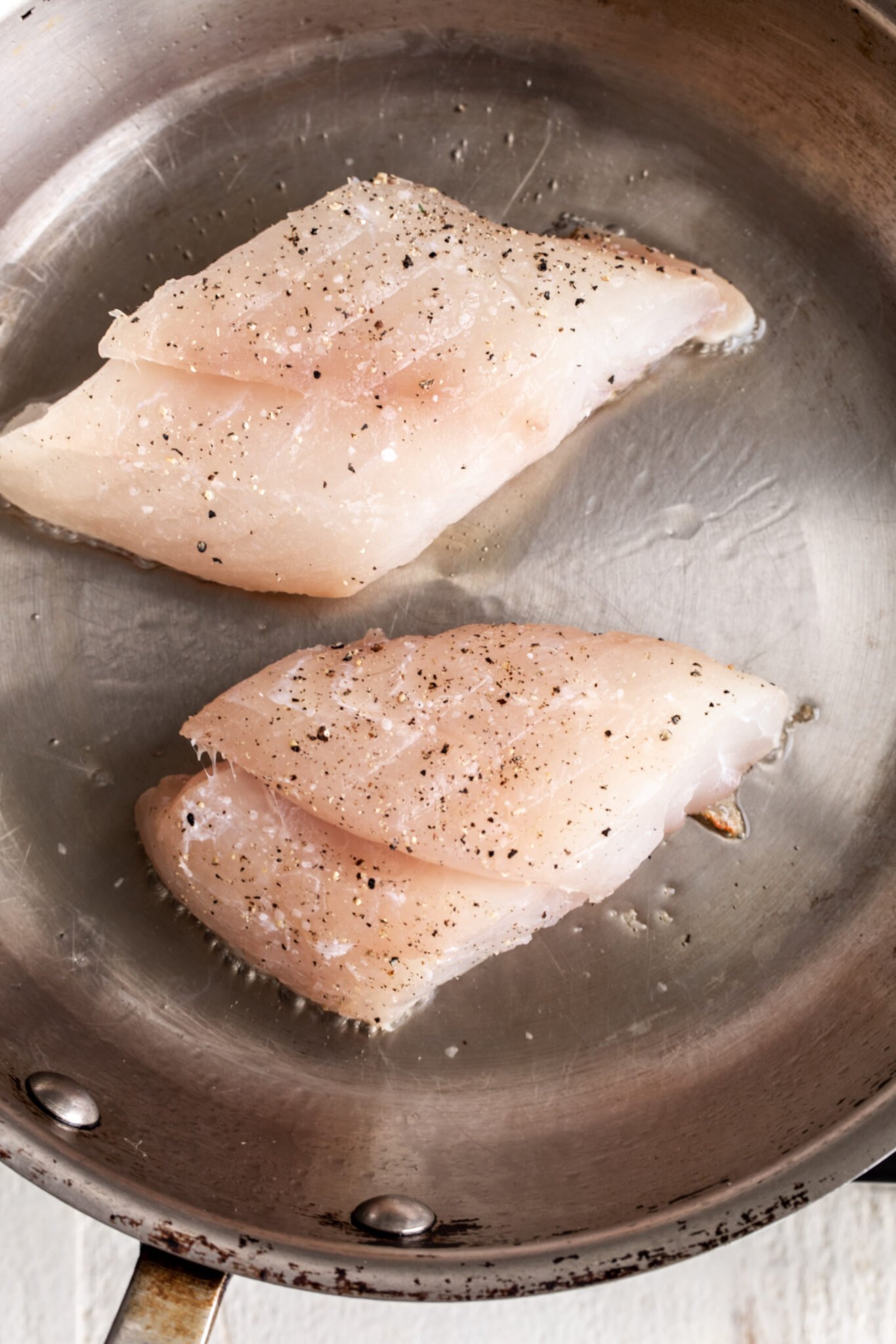 Pan-Seared White Fish - Cooking with Cocktail Rings