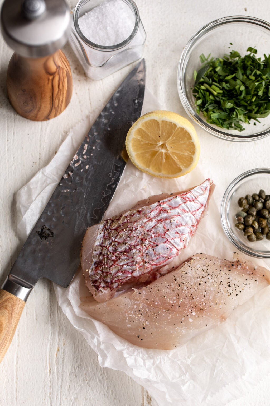 Pan-Seared White Fish - Cooking with Cocktail Rings