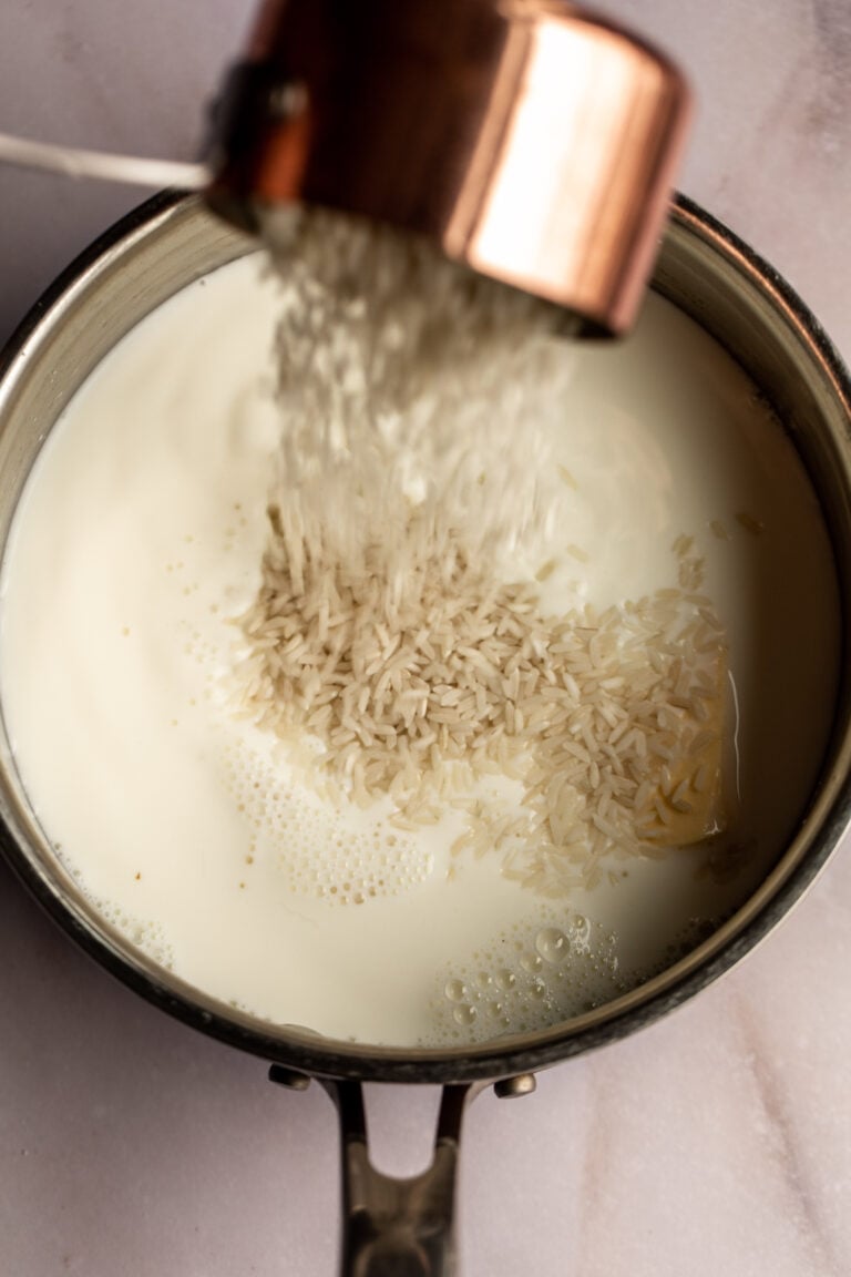 Cinnamon Raisin Rice Pudding - Cooking with Cocktail Rings