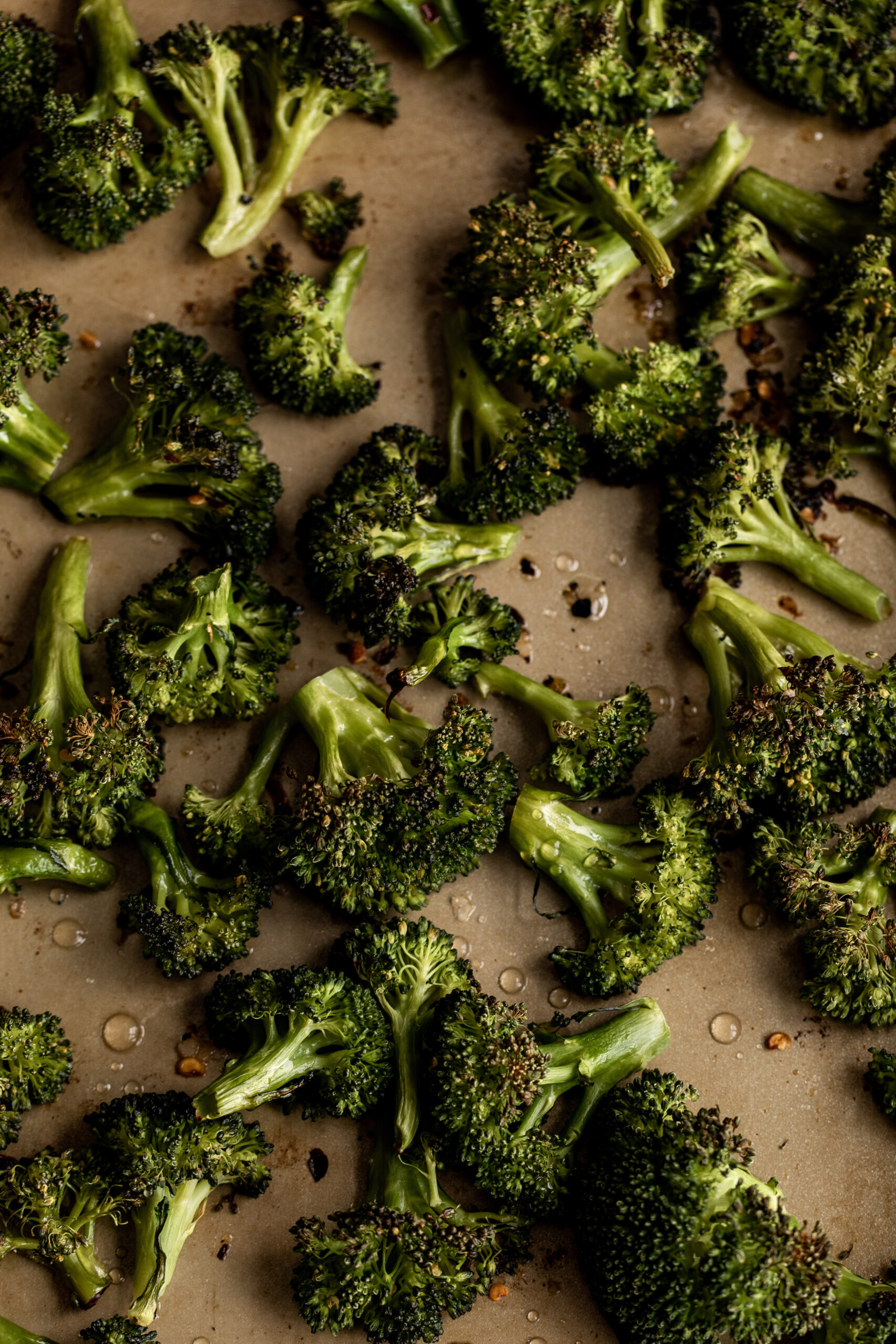 Roasted Broccoli Grain Bowl with Arugula - Cooking with Cocktail Rings