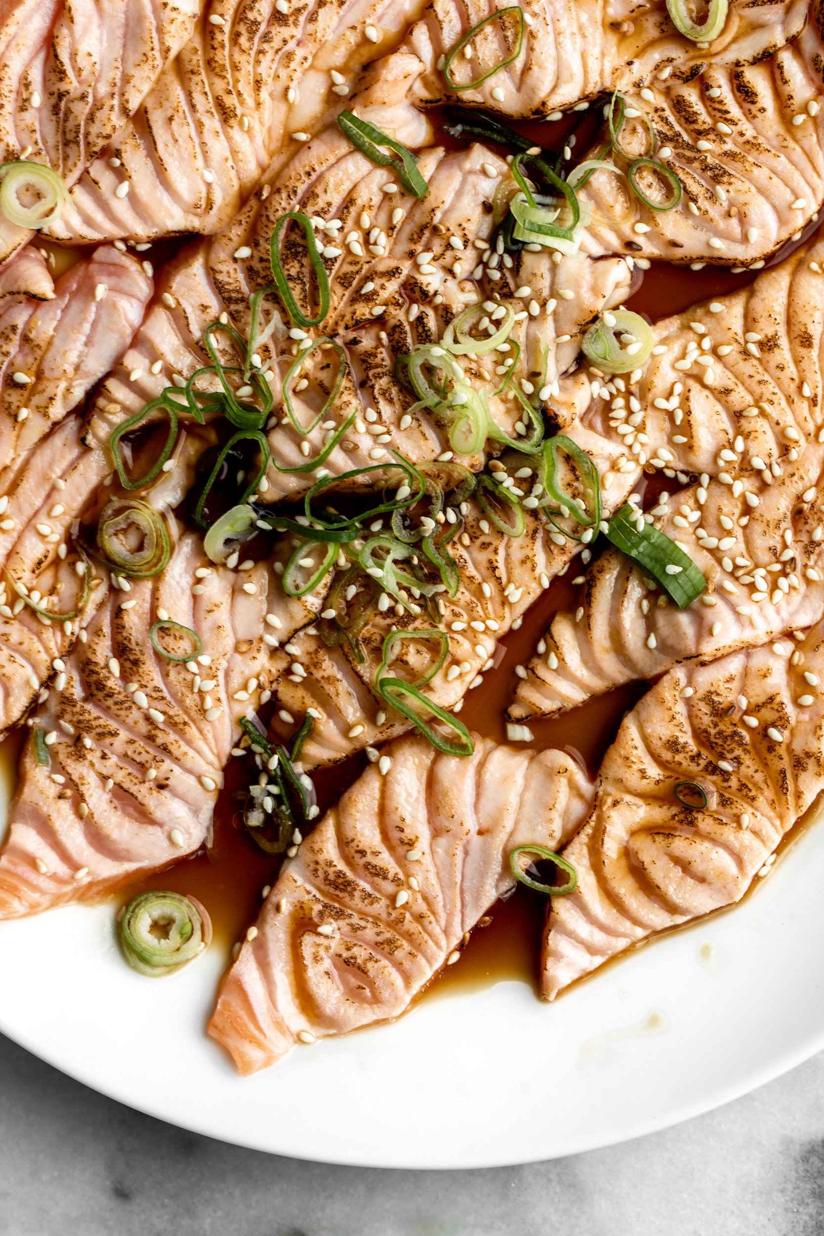 Seared Salmon Sushi (Aburi) - Cooking with Cocktail Rings