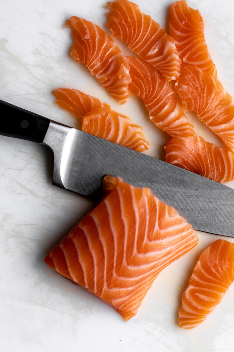 Seared Salmon Sushi (Aburi) - Cooking with Cocktail Rings