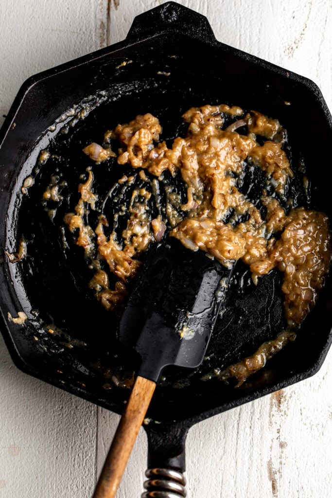 Miso Braised Cabbage - Cooking with Cocktail Rings
