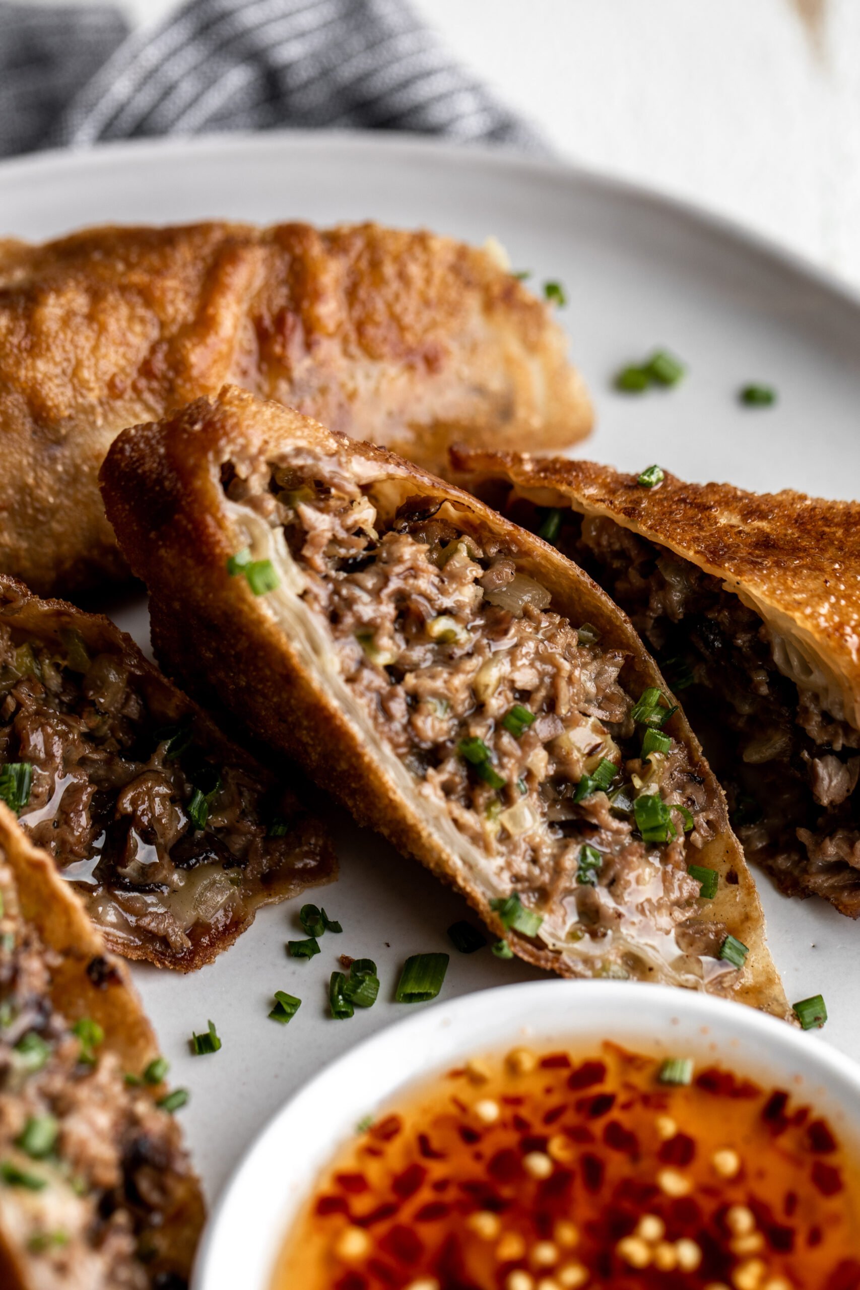Cheesesteak Egg Rolls - Cooking with Cocktail Rings