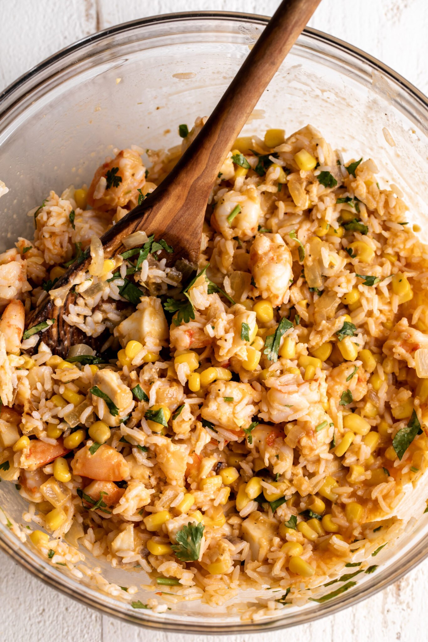 Baked Chile Relleno De Mariscos - Cooking with Cocktail Rings