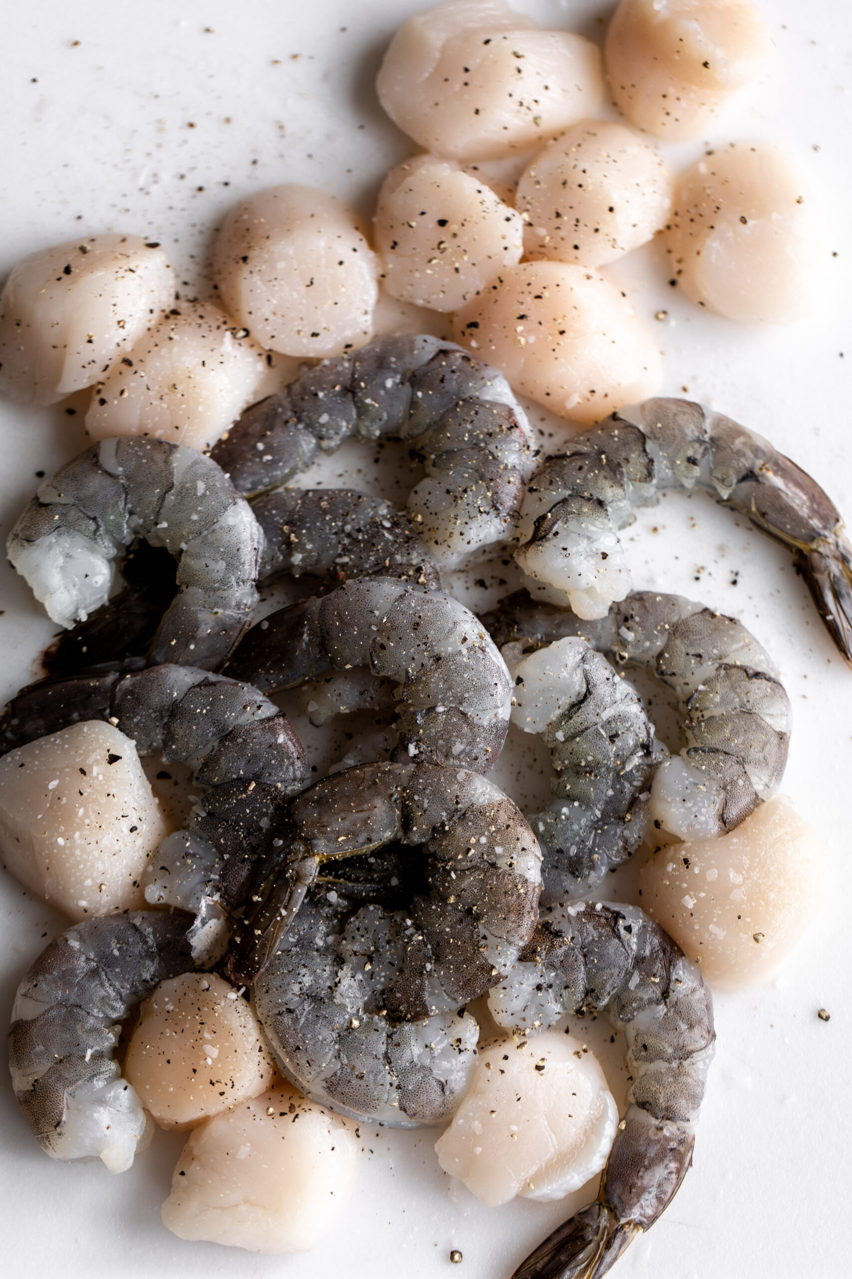 Scallops & Shrimp in Miso Lime Coconut Sauce - Cooking with Cocktail Rings