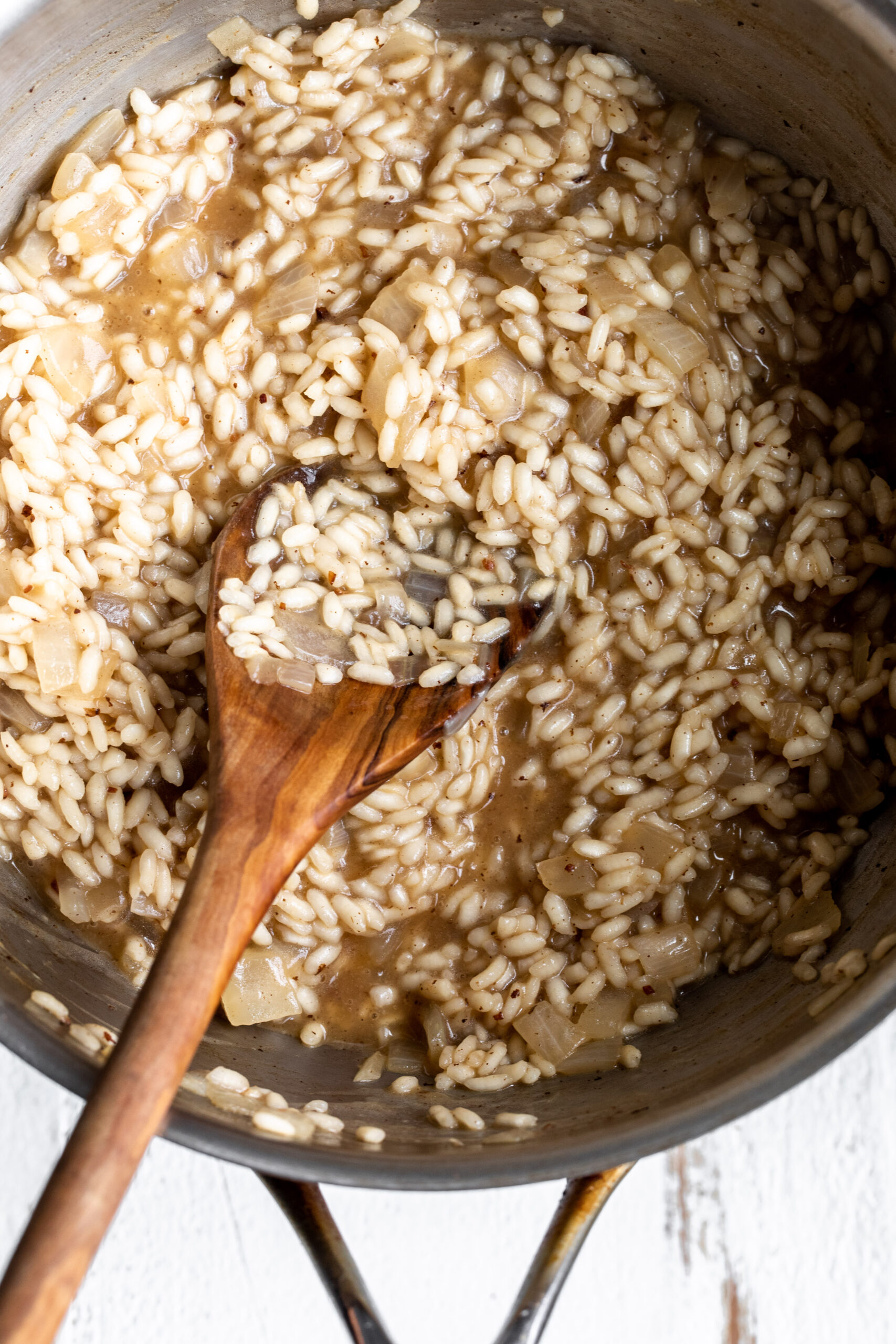 Summer Vegetable Risotto - Cooking with Cocktail Rings
