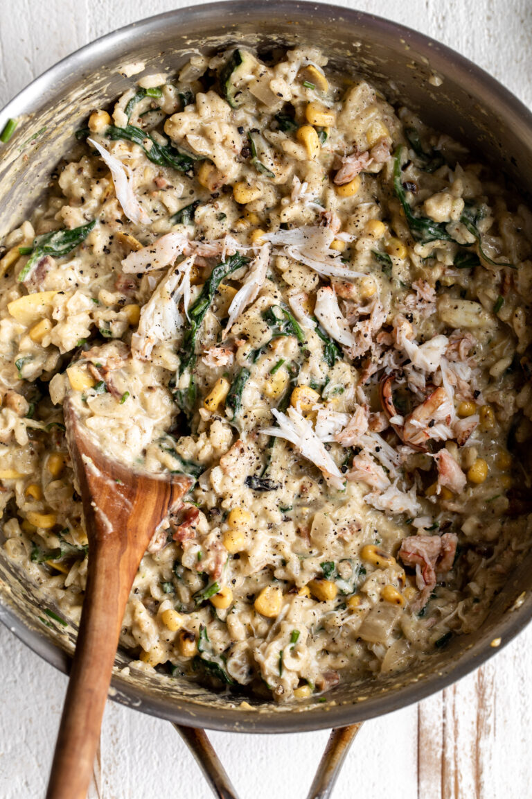 Summer Vegetable Risotto - Cooking with Cocktail Rings