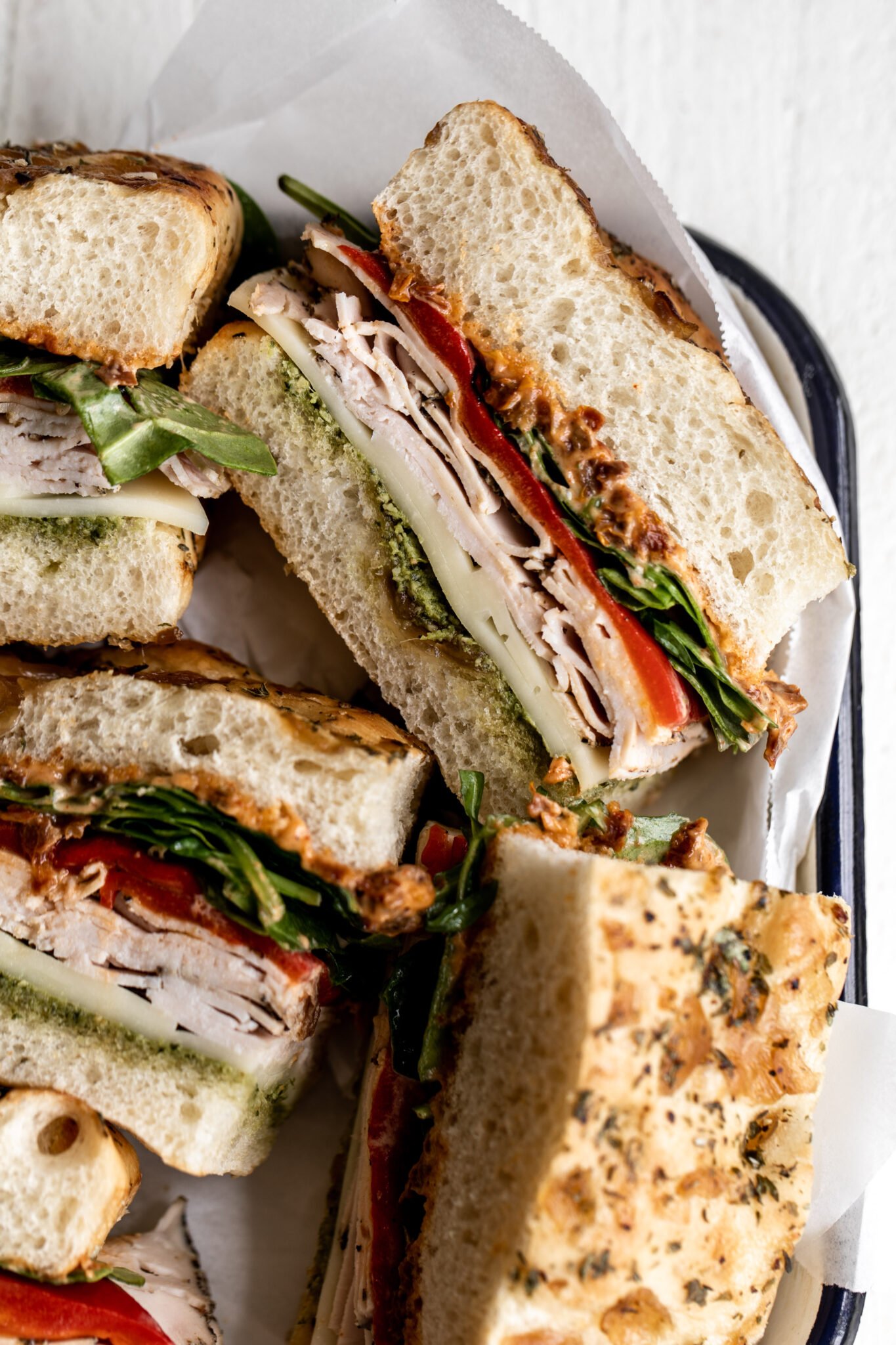 Tuscan Turkey Sandwich - Cooking with Cocktail Rings