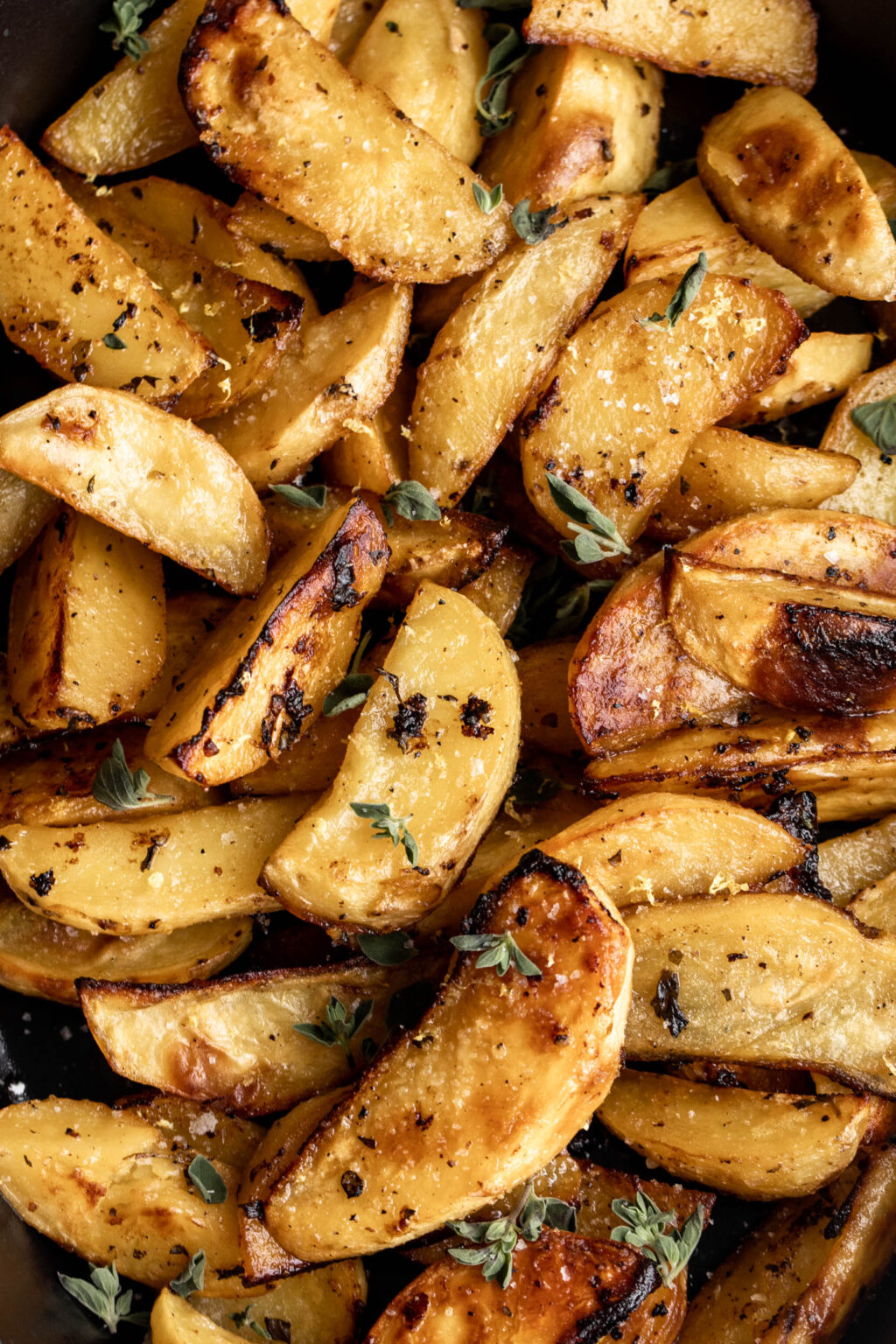 Lemon Roasted Potatoes - Cooking with Cocktail Rings
