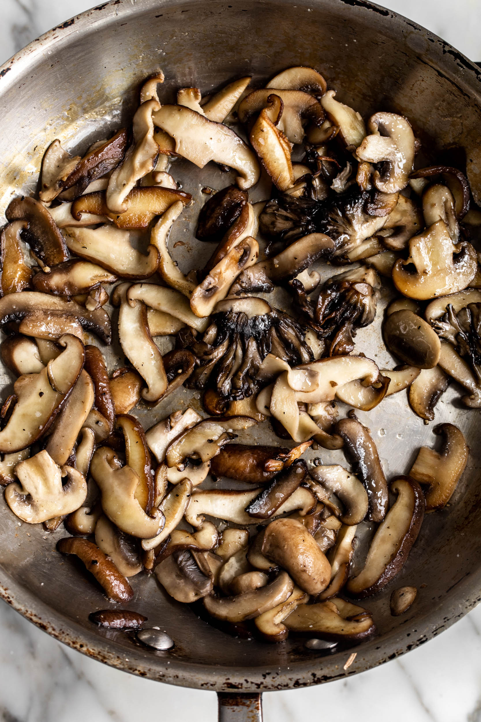 Mixed Mushroom Risotto - Cooking with Cocktail Rings
