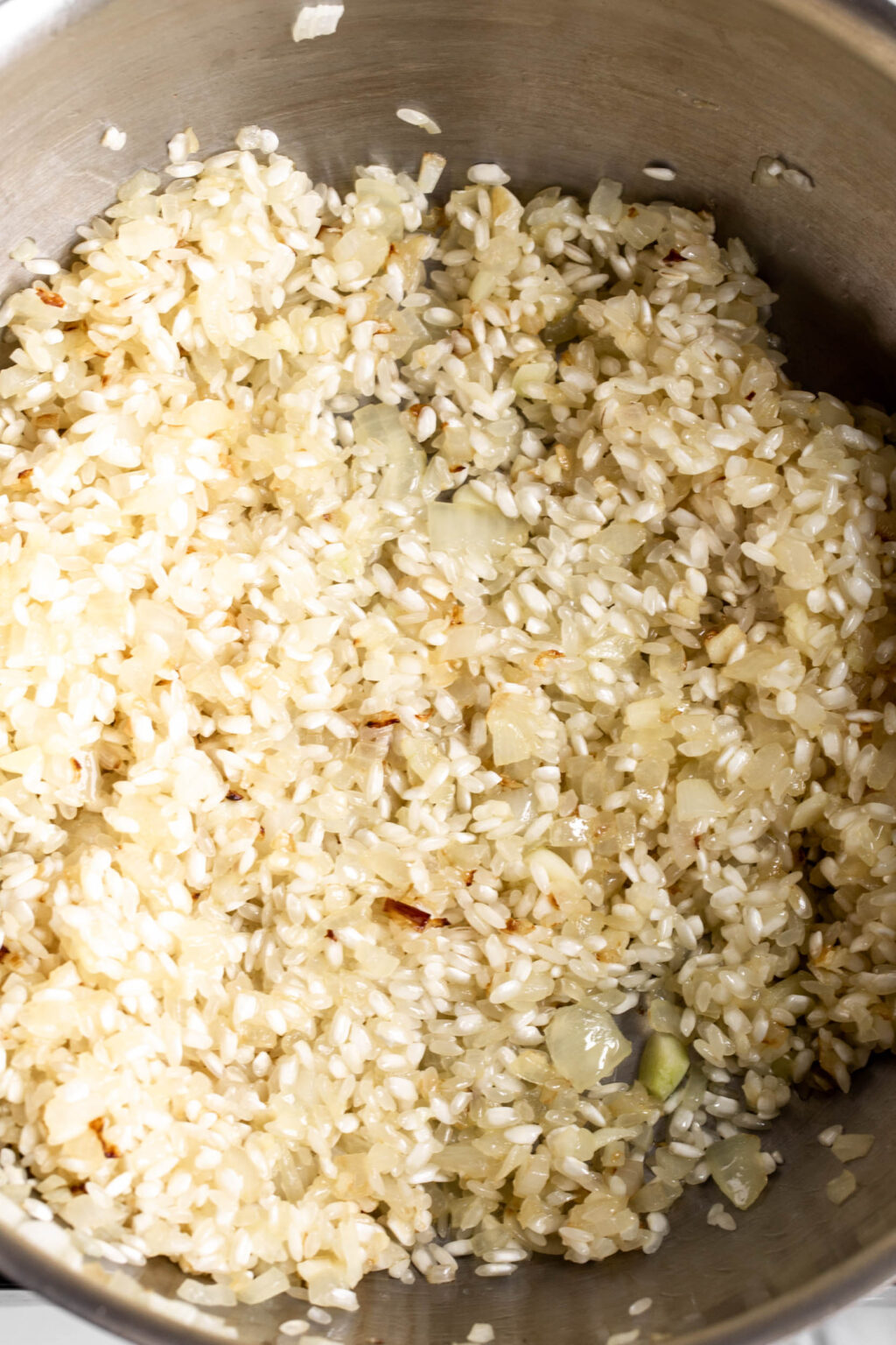 Mixed Mushroom Risotto - Cooking with Cocktail Rings