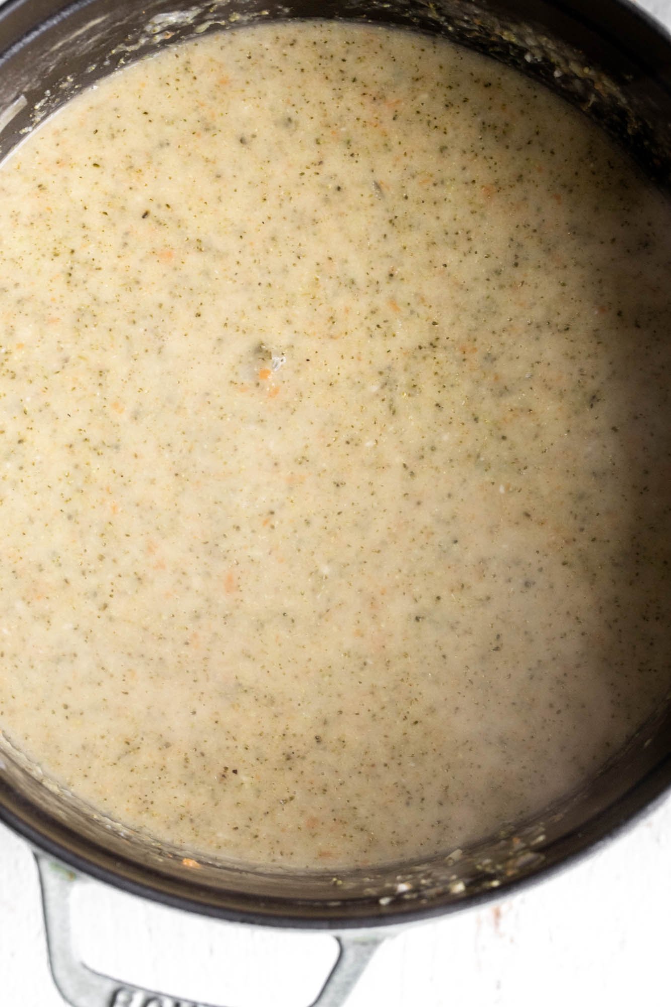 How to Make Broccoli Cheddar Soup - Cooking with Cocktail Rings