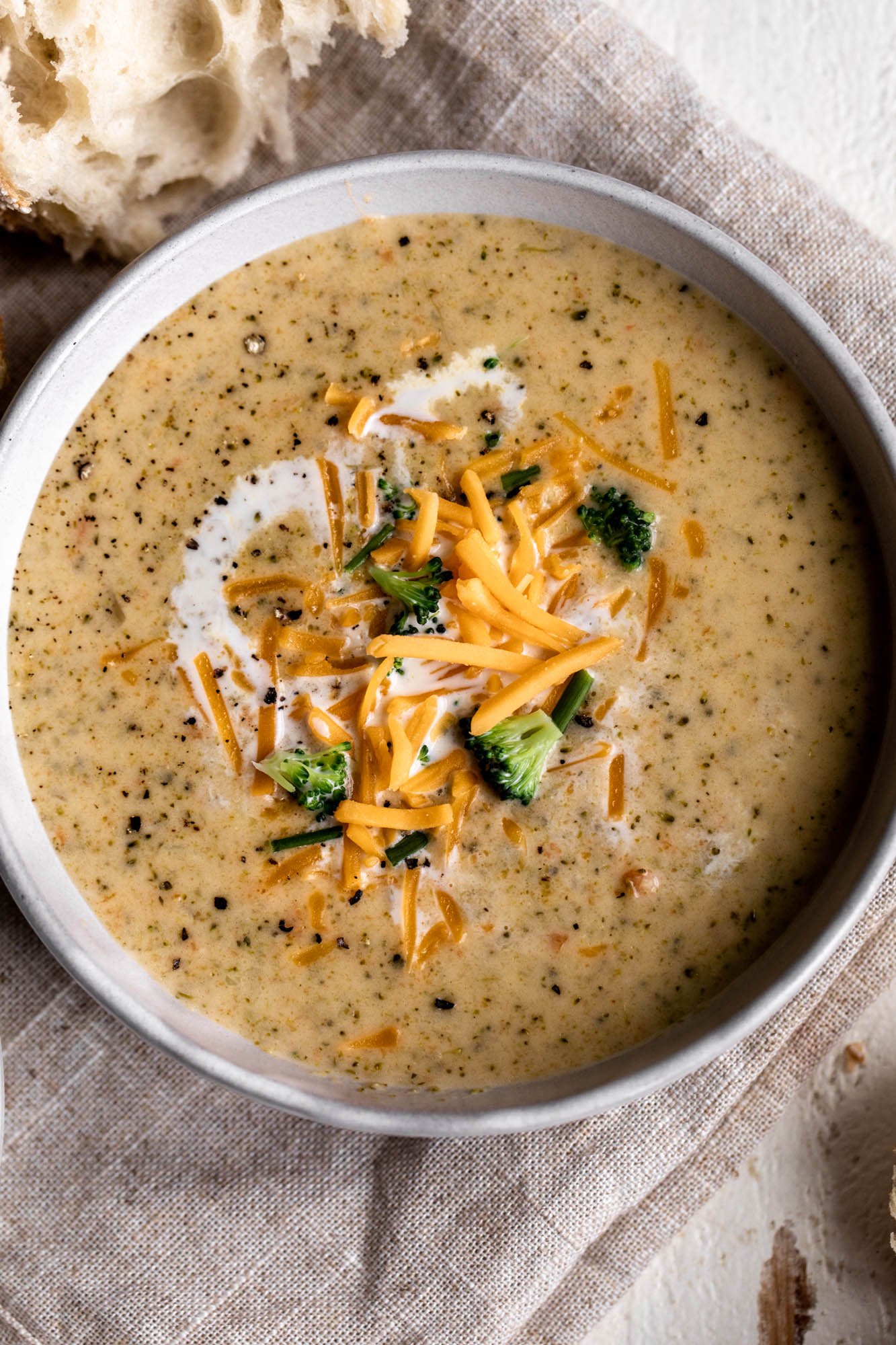 How to Make Broccoli Cheddar Soup - Cooking with Cocktail Rings