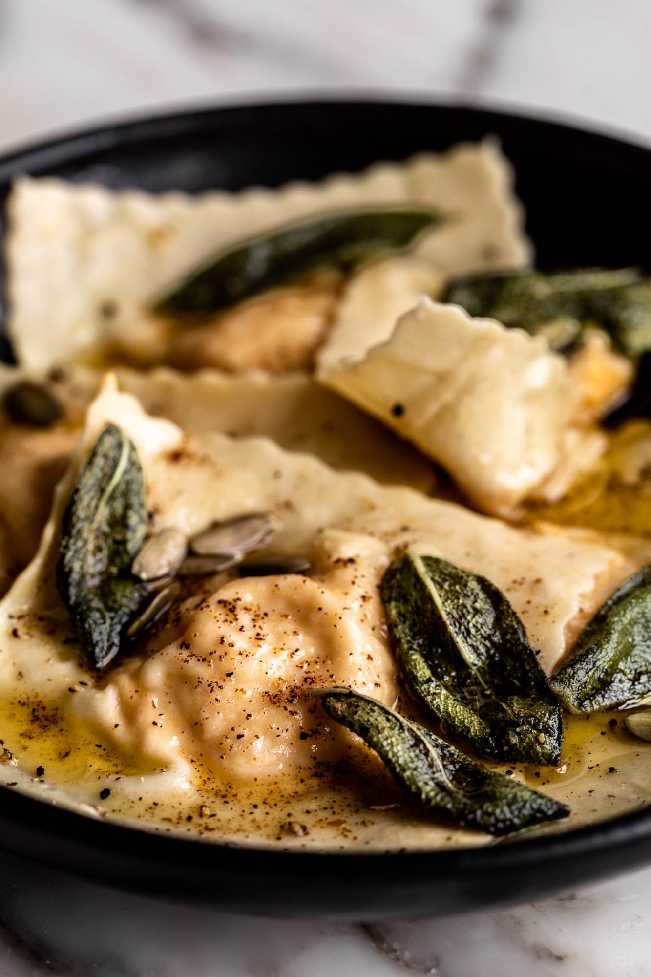 Butternut Squash Ravioli Recipe in Brown Butter - Cooking with Cocktail ...