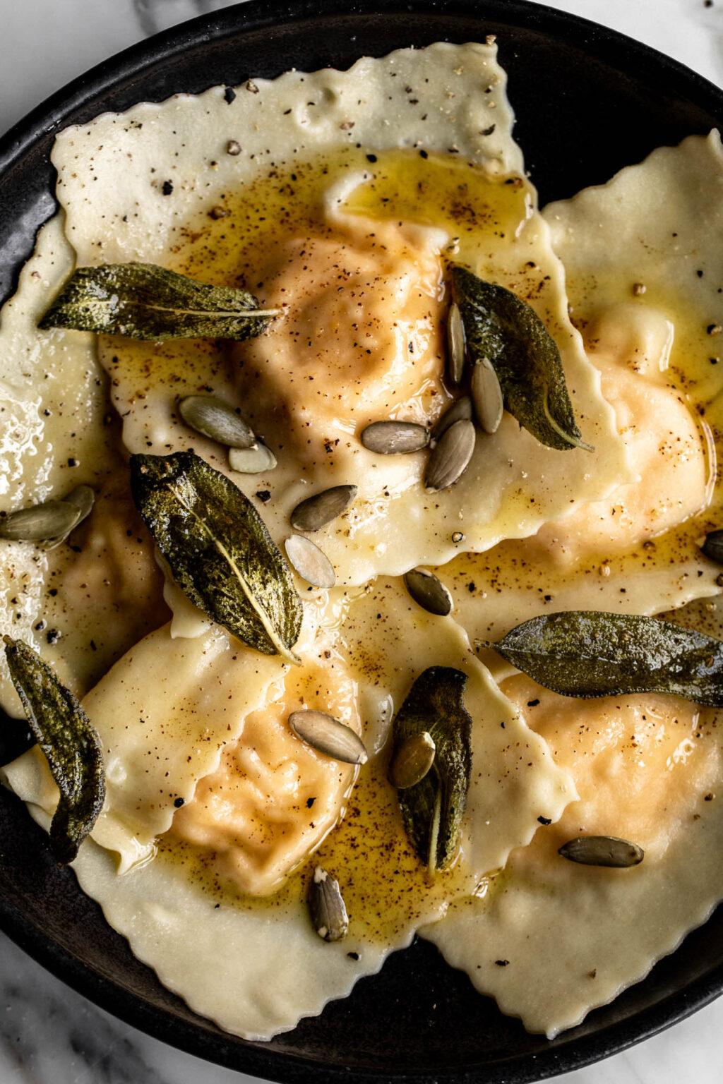 Butternut Squash Ravioli Recipe in Brown Butter - Cooking with Cocktail ...