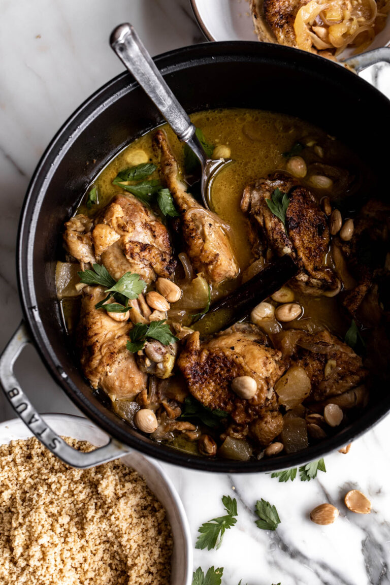 Chicken Tagine with Apples - Cooking with Cocktail Rings