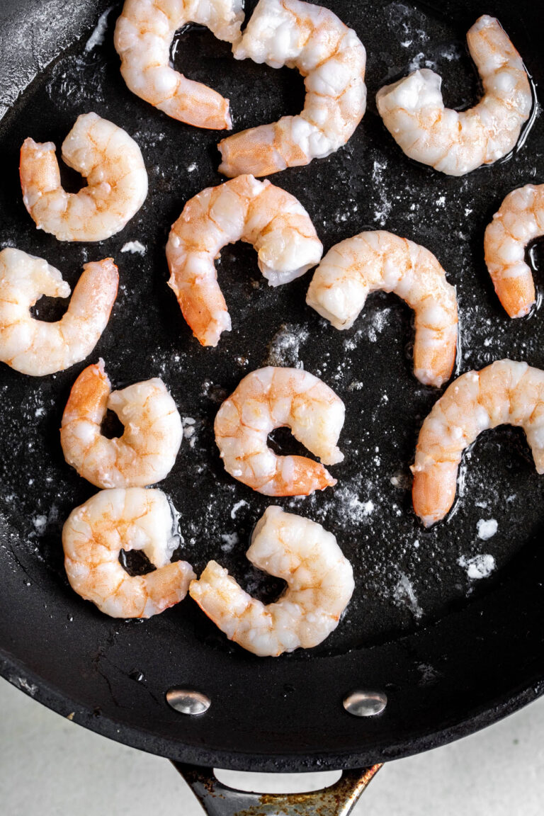 Crispy Rice with Spicy Shrimp Salad - Cooking with Cocktail Rings