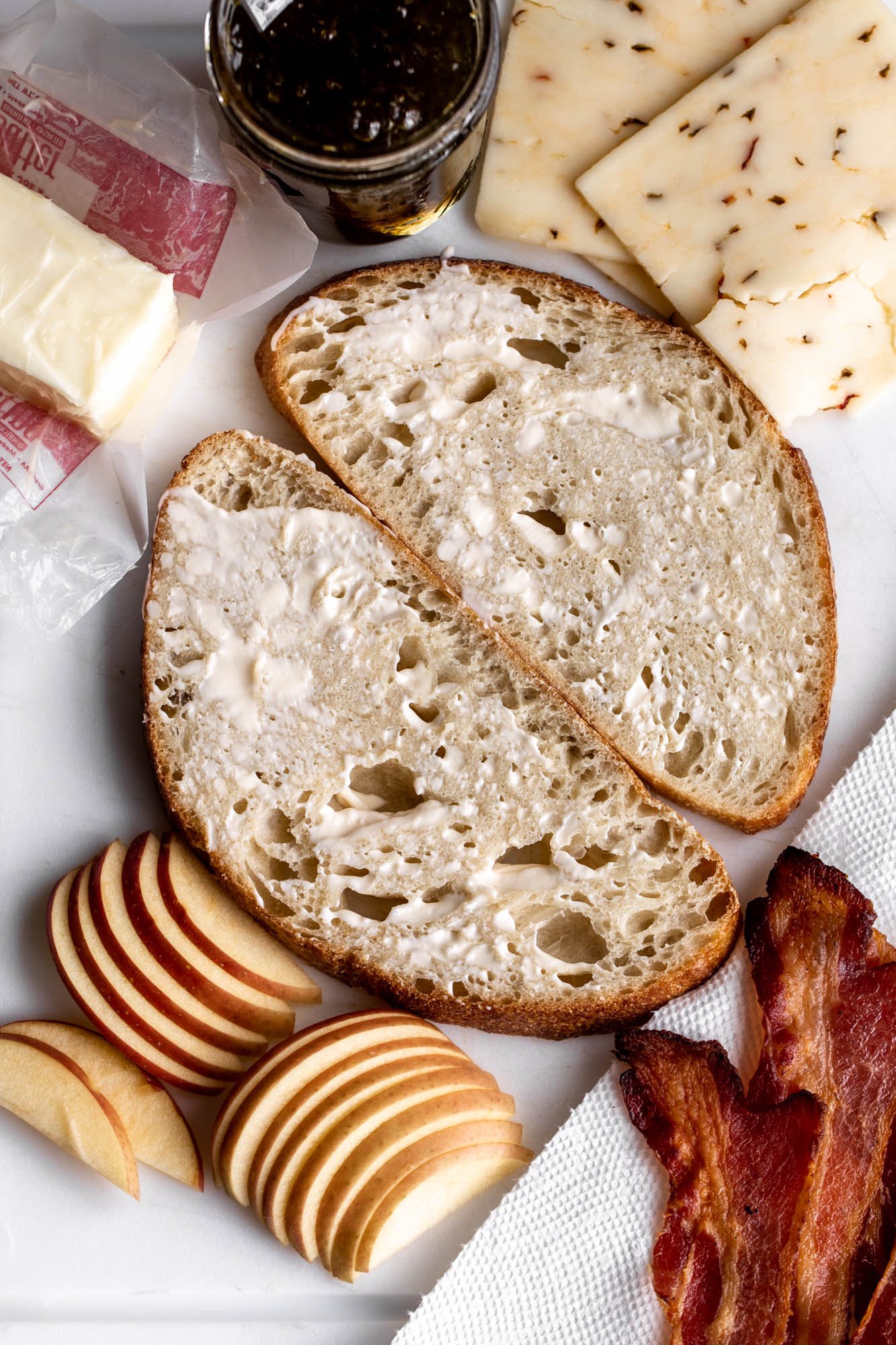 Spicy Grilled Cheese - Cooking with Cocktail Rings