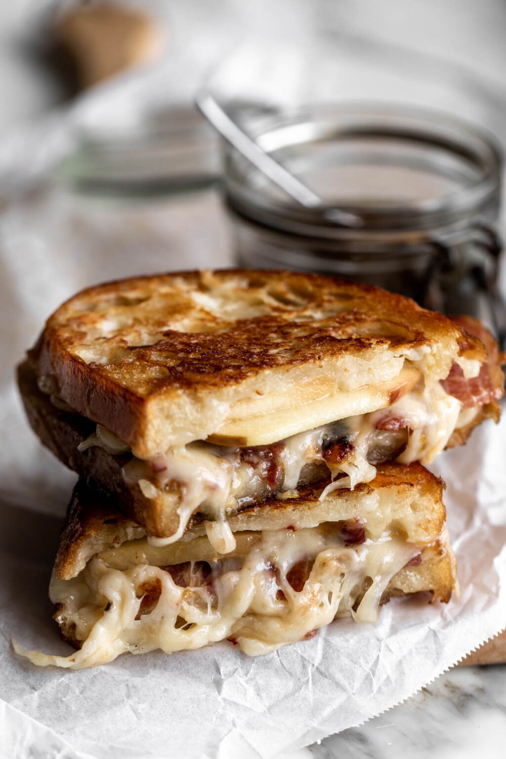 Spicy Grilled Cheese - Cooking with Cocktail Rings