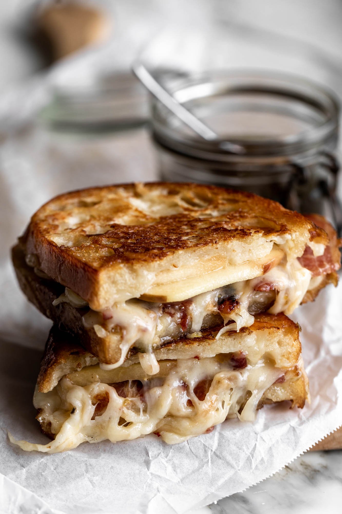 Spicy Grilled Cheese - Cooking with Cocktail Rings