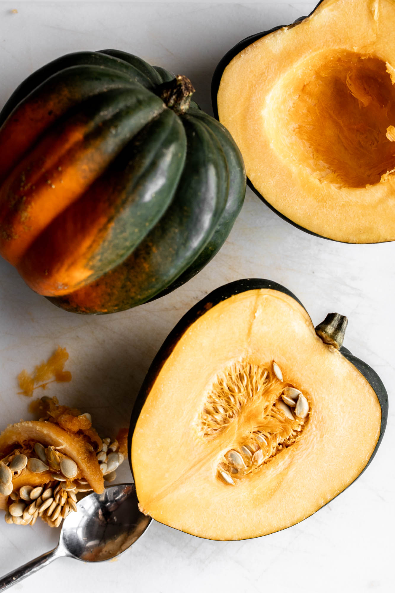 Stuffed Acorn Squash - Cooking with Cocktail Rings