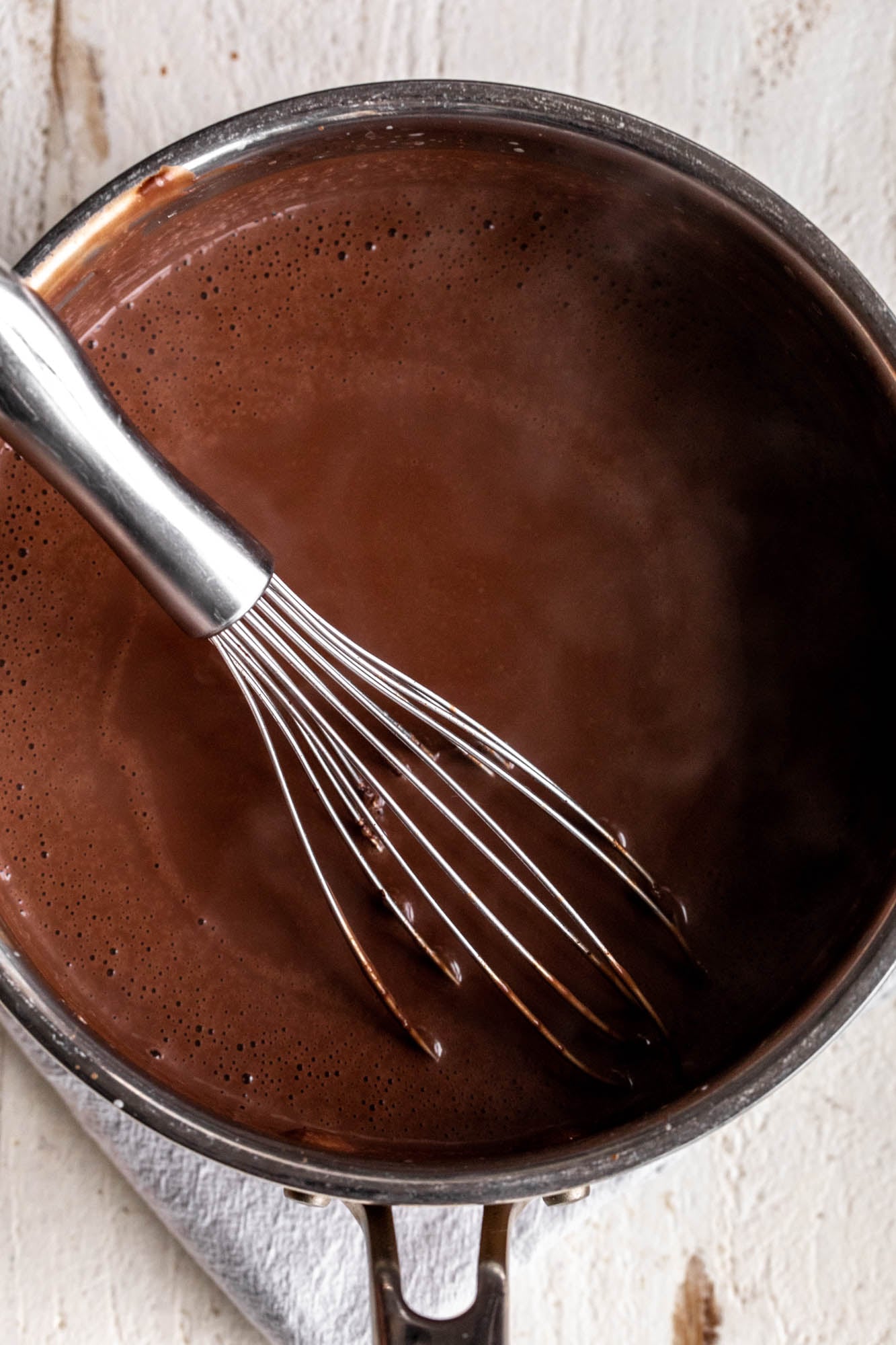 French Hot Chocolate - Cooking with Cocktail Rings