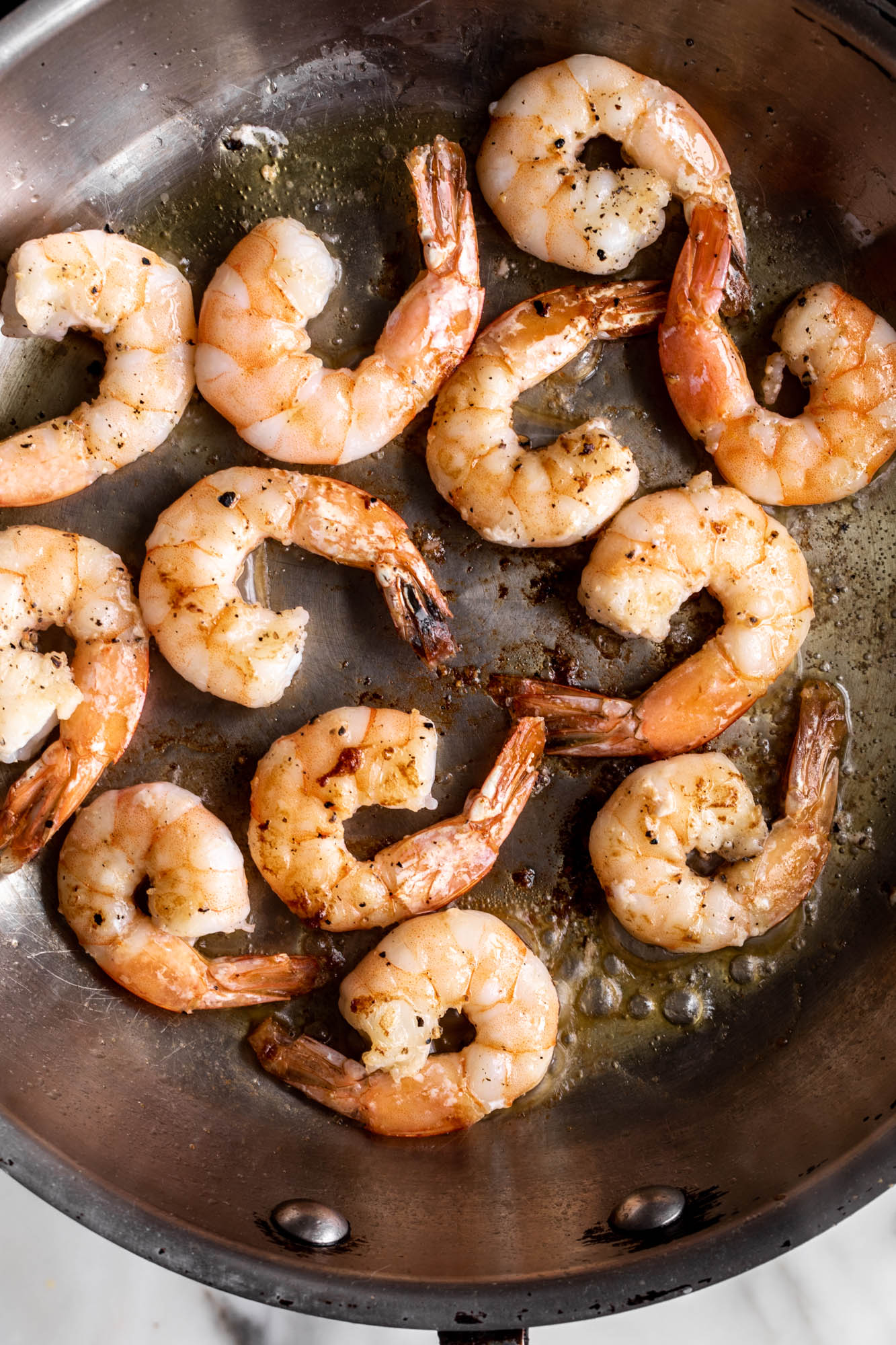Shrimp Scampi Toasts - Cooking with Cocktail Rings