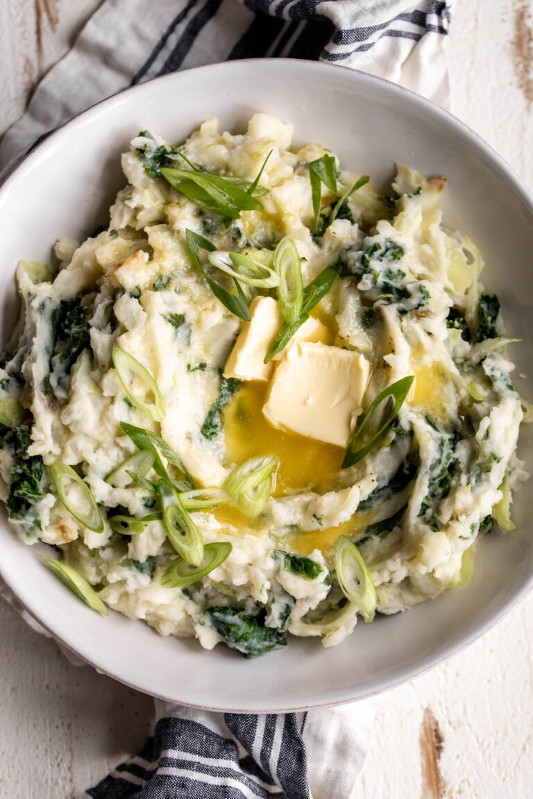 Irish Colcannon with Kale - Cooking with Cocktail Rings