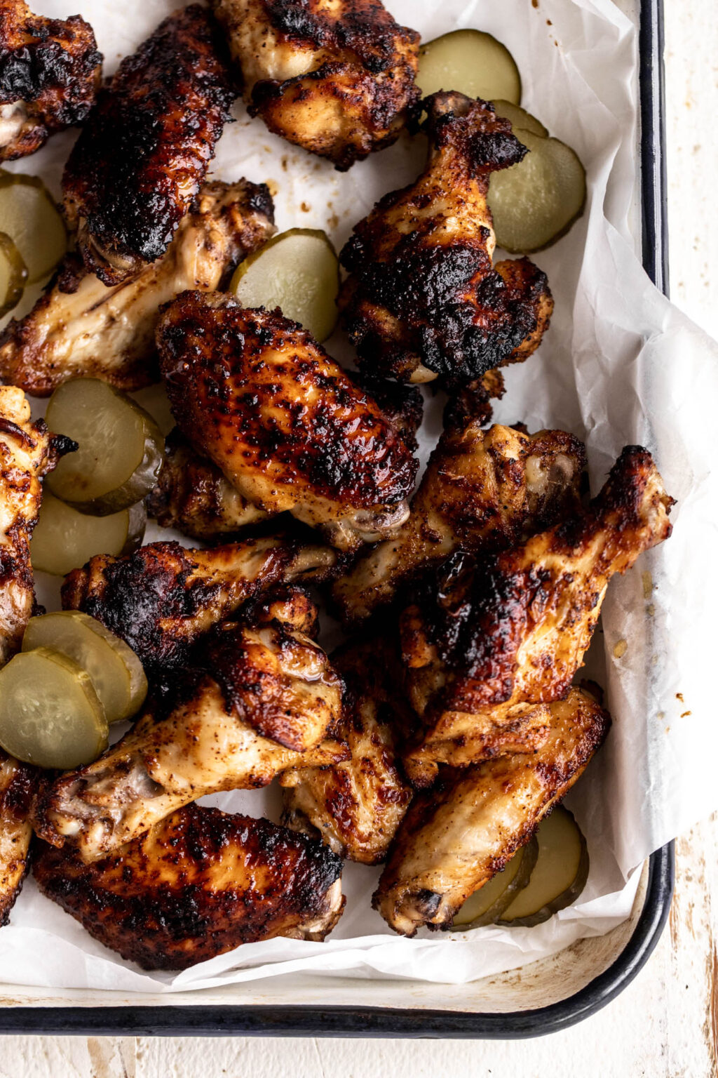 Pickleback Wings - Cooking with Cocktail Rings