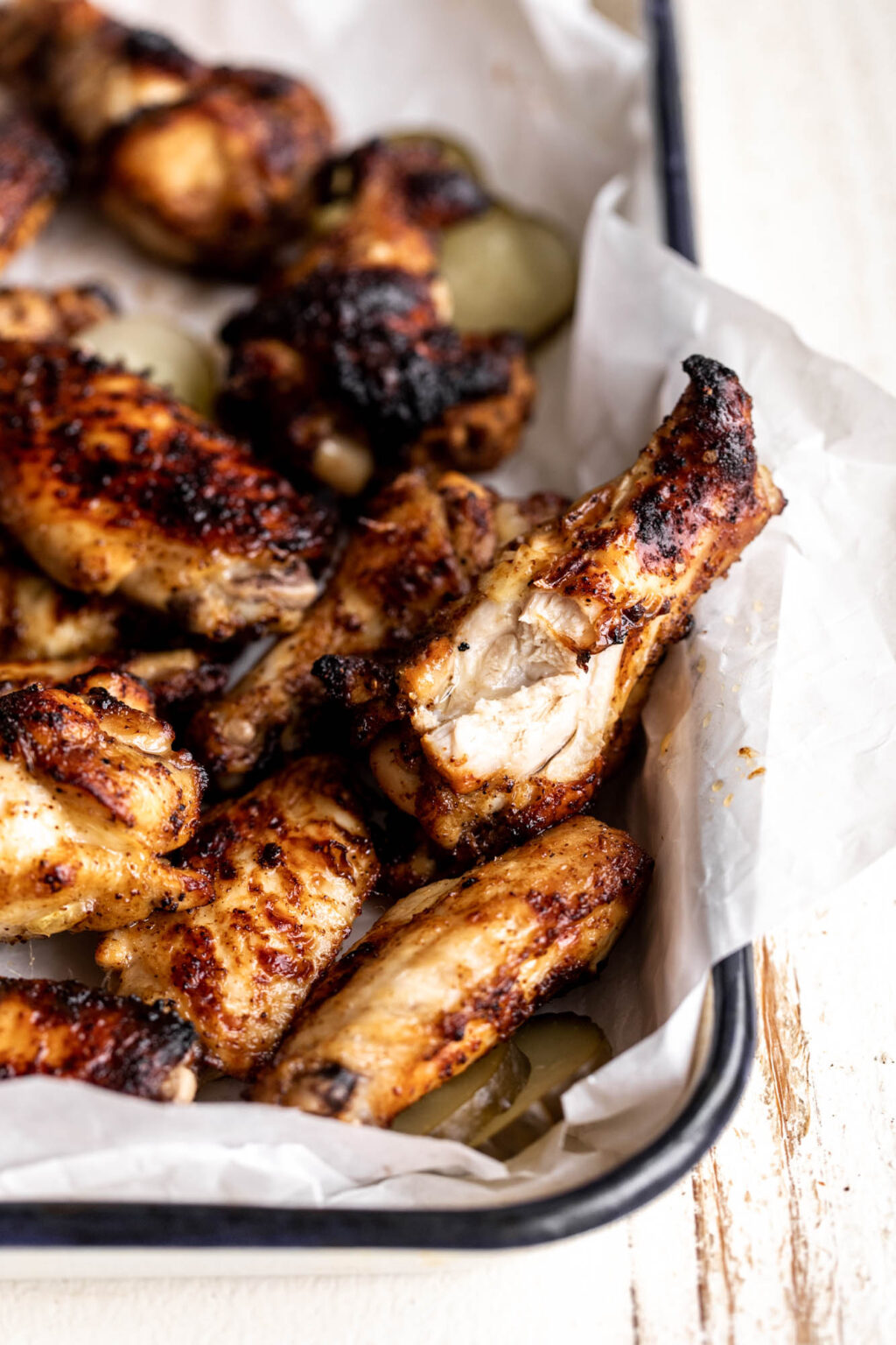 Pickleback Wings - Cooking with Cocktail Rings