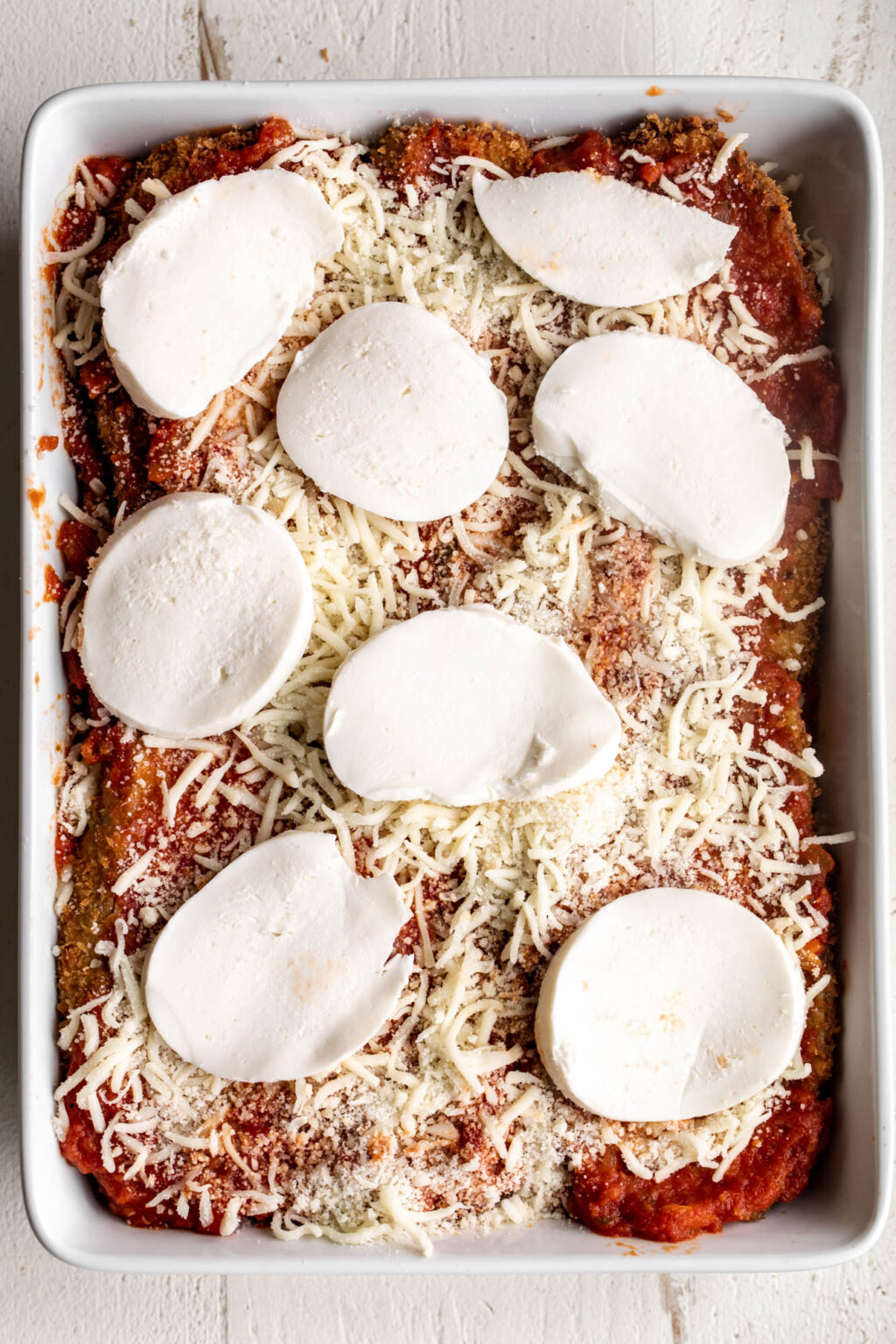 Classic Eggplant Parmesan - Cooking with Cocktail Rings