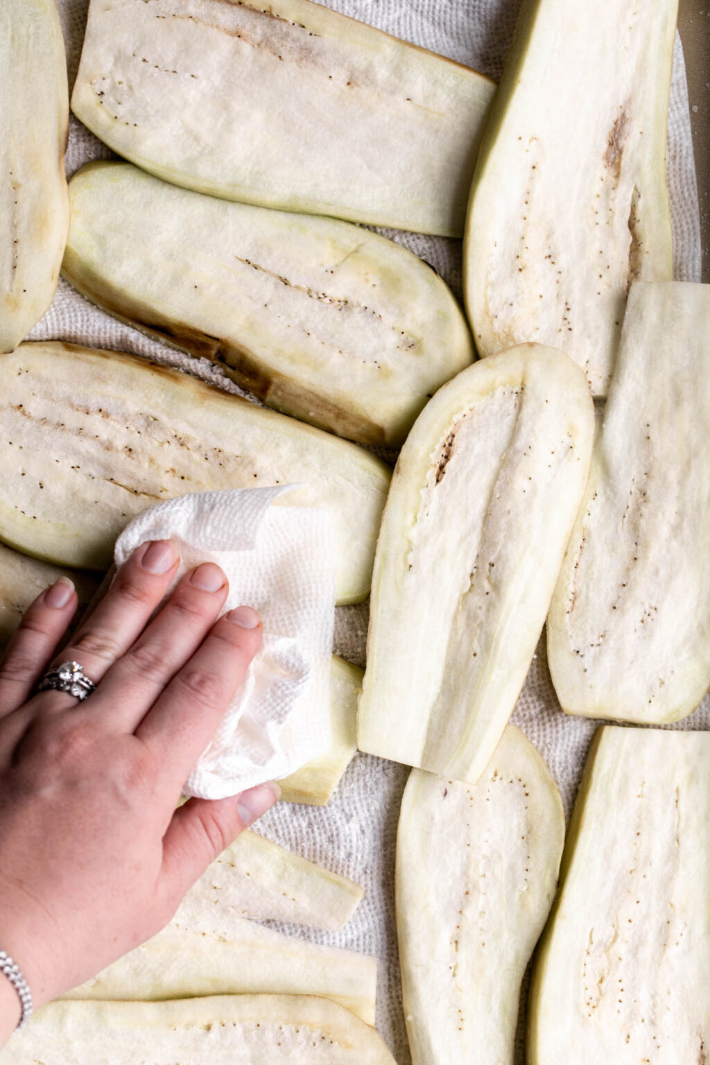 Classic Eggplant Parmesan - Cooking with Cocktail Rings