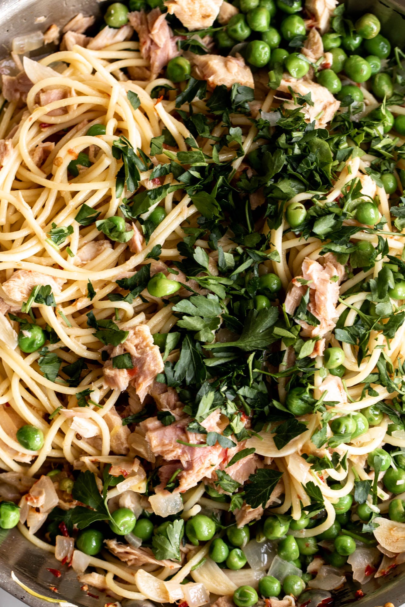 Easy Canned Tuna Pasta - Cooking with Cocktail Rings