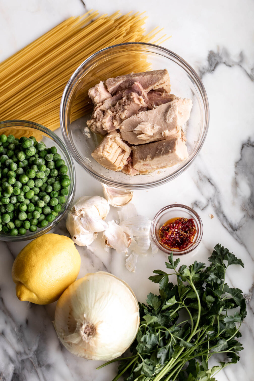Easy Canned Tuna Pasta - Cooking with Cocktail Rings